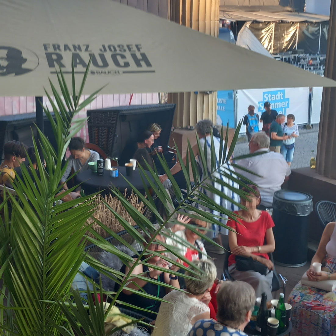 Sting Konzert bei der Coffee Lounge - The Flying Coffee